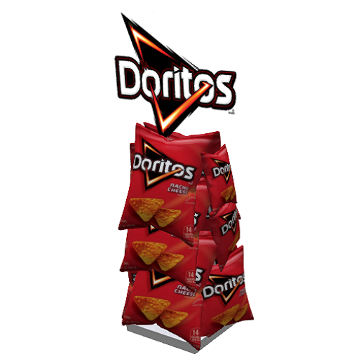 Second Life Marketplace - Doritos Bag Giver Display Second Life Marketplace - Doritos Bag Giver Display
